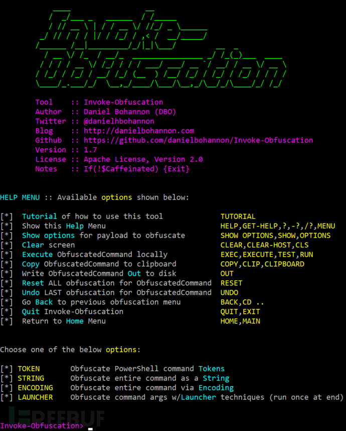 Invoke-Obfuscation：一款功能强大的PowerShell代码混淆工具-CSDN博客