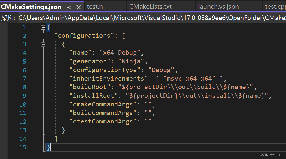 Visual Studio 2022使用MinGW来编译调试C/C++程序_cmakepresets.json-CSDN博客