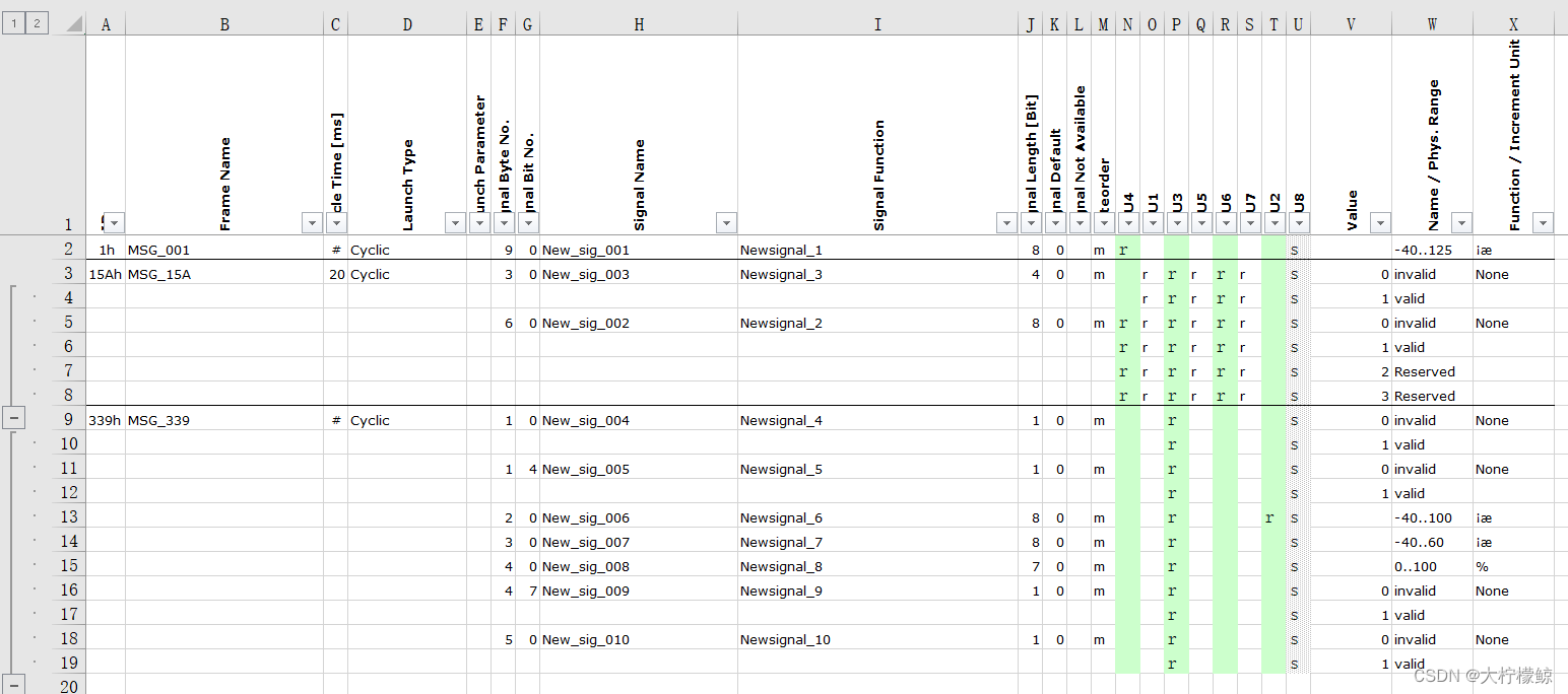[python]-快速实现dbc转excel_python dbc转excel-CSDN博客