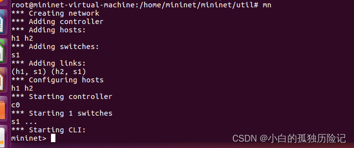 Ubuntu下mininet的安装方法_ubuntu安装mininet-CSDN博客