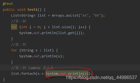 list.forEach(System.out::println) 为什么会这样 -- 已解决_list.foreach(system.out::println);-CSDN博客