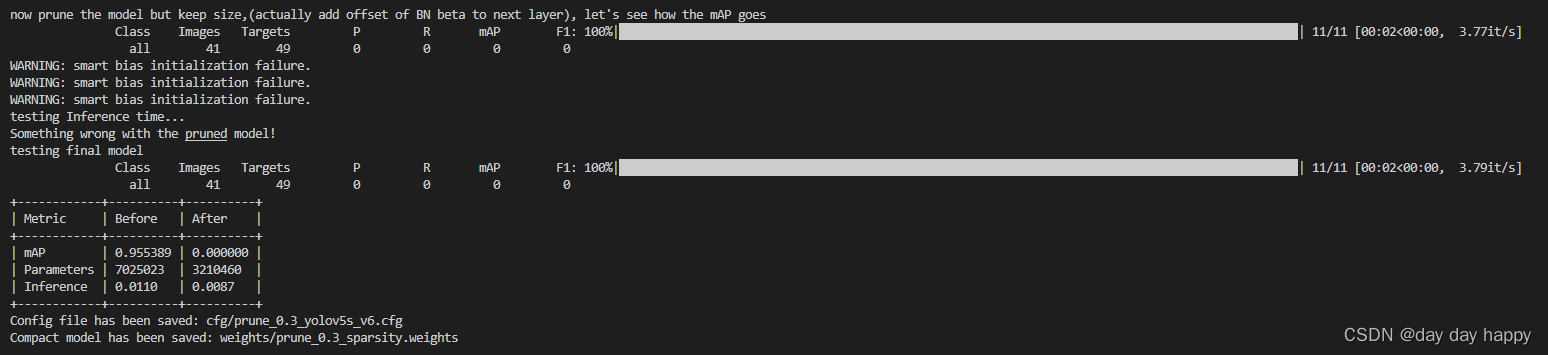 yolov5_prune剪枝训练记录及遇见的问题_yolov5 prune-CSDN博客