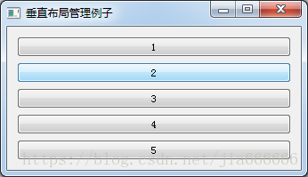 PyQt5布局管理之QVBoxLayout（二）_pyqt qvboxlayout组合-CSDN博客