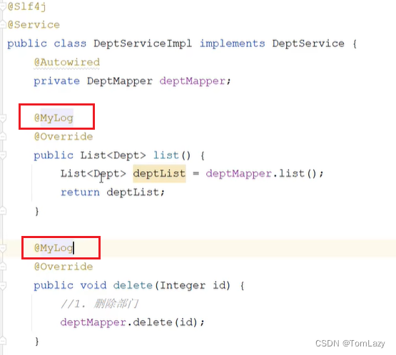 【Java Web】013 -- SpringBootWeb综合案例（事务管理、AOP）_web项目 自定义开启事务-CSDN博客