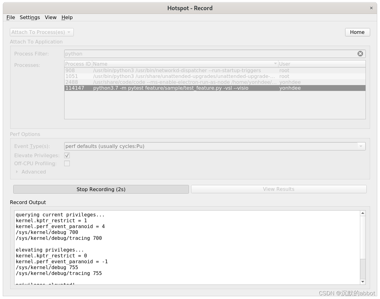使用hotspot/cpuperf进行CPU占用分析_使用perf查看函数运行时间占比-CSDN博客