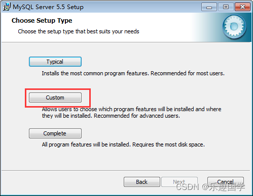 1、MySQL5.5 的安装与配置_mysql 5.5-CSDN博客