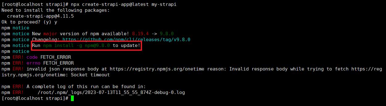 CentOS系统下Docker安装部署Strapi_strapi 部署-CSDN博客