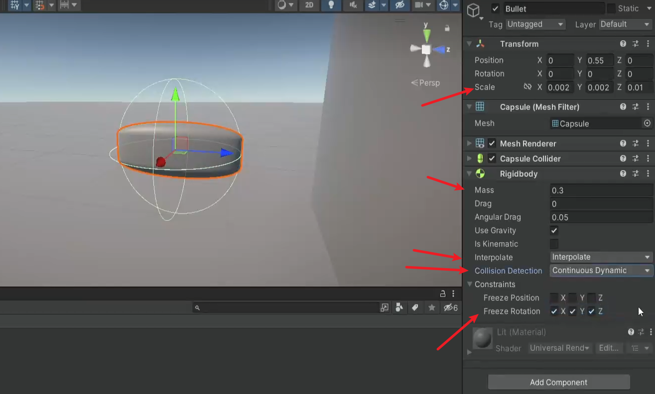 【unity实战】实现实体子弹射击_unity射击游戏完整功能代码-CSDN博客