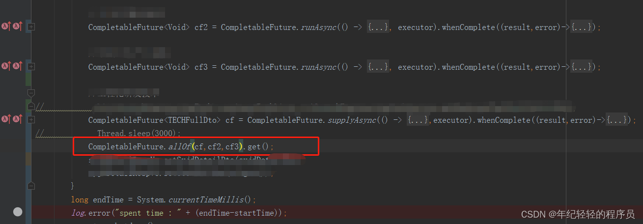 记录completablefuture使用遇到的坑 多数据源 Completablefuture Allof Get Csdn博客