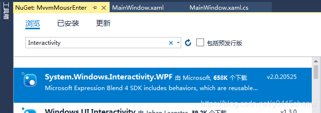 wpf之通过MVVM绑定MouseEnter_mvvm mouseentter-CSDN博客