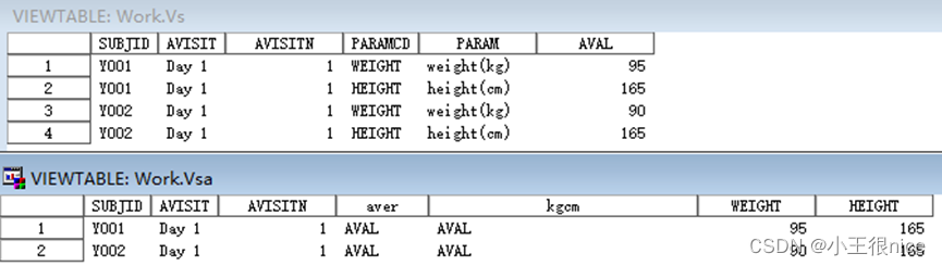 SAS|proc sort(排序)&proc transpose(转置)-CSDN博客