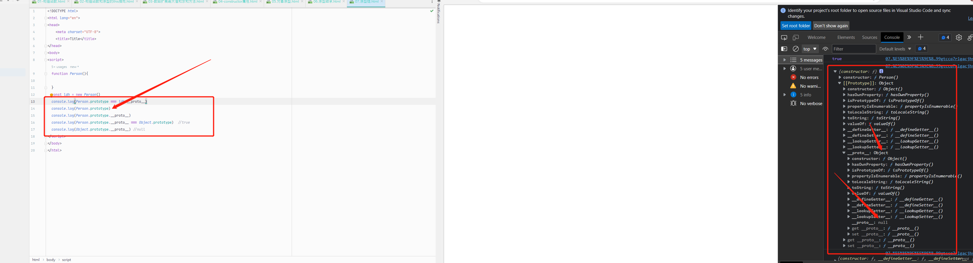 原型链prototype的对象原型__proto__-CSDN博客