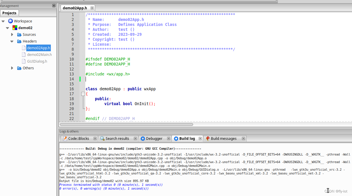 wxWidgets（1）：在Ubuntu 环境中搭建wxWidgets 库环境，安装库和CodeBlocks的IDE，可以运行demo界面了，继续学习中_ubuntu wxwidgets-CSDN博客