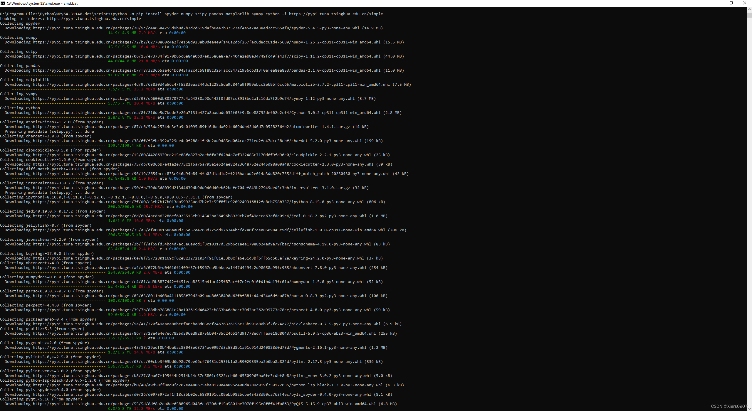 关于WinPython dot版附带Spyder等应用无法运行的解决方法_dot不能执行-CSDN博客