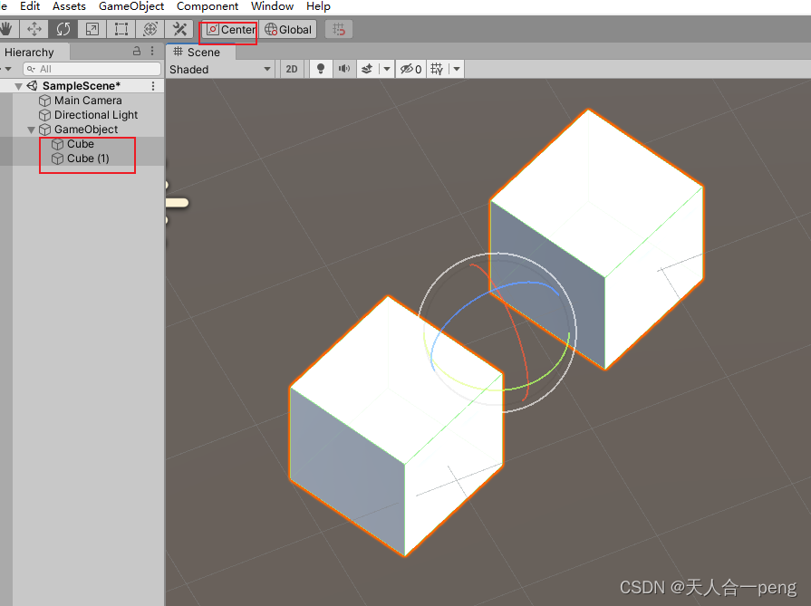 unity pivot and center_unity绕center旋转而不是绕pivot-CSDN博客