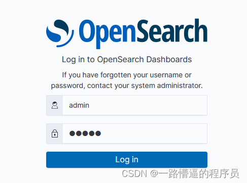 CentOS7 OpenSearch2.6单机安装_opensearch安装部署-CSDN博客