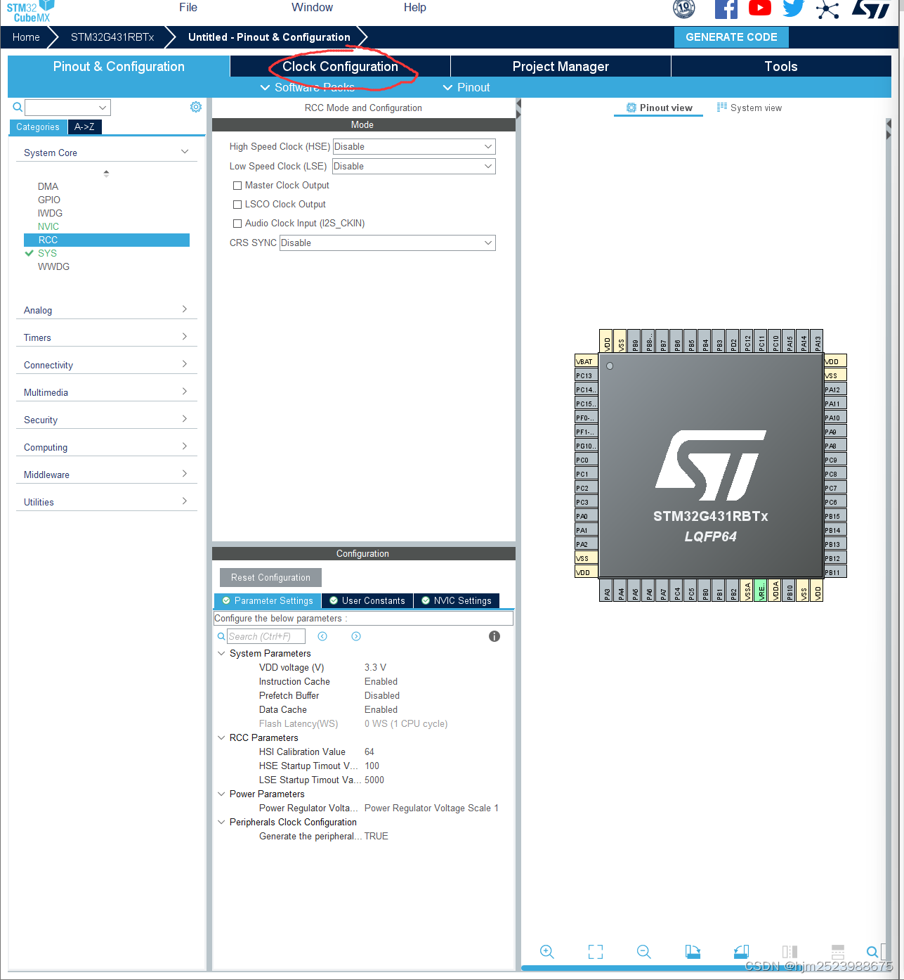 stm32G431-hal库—蓝桥杯嵌入式的准备_stm32g431标准库-CSDN博客