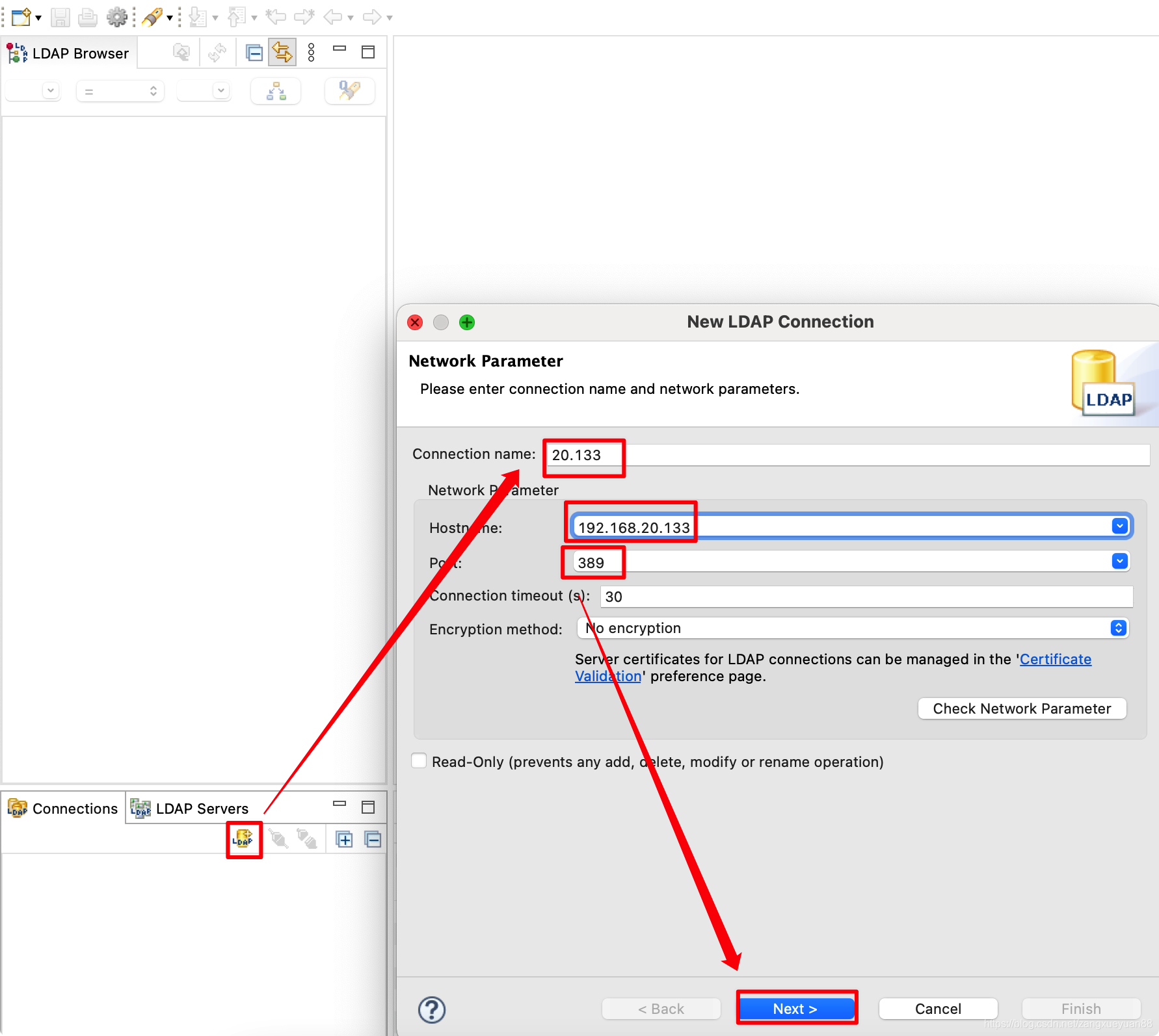 使用 Apache Directory Studio客户端工具创建 OpenLdap用户和组_apache directory syudio 连接openldap-CSDN博客