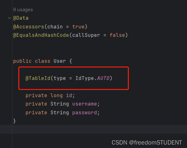 【Mybatis-Plus】常见的@table类注解_mybatisplus哪里选择table-CSDN博客