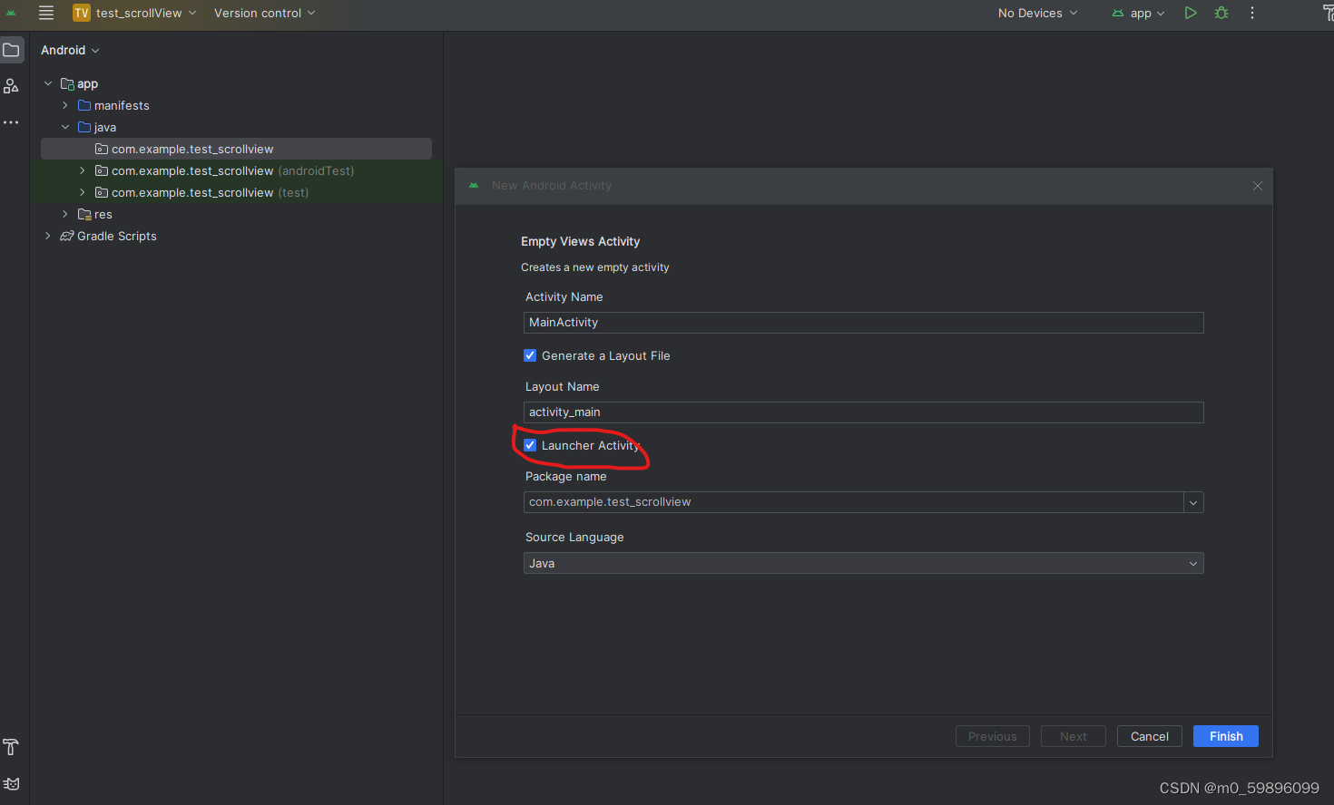 android应用开发系列-如何在新版本的Android Studio中创建java项目_androidstudio创建java项目-CSDN博客