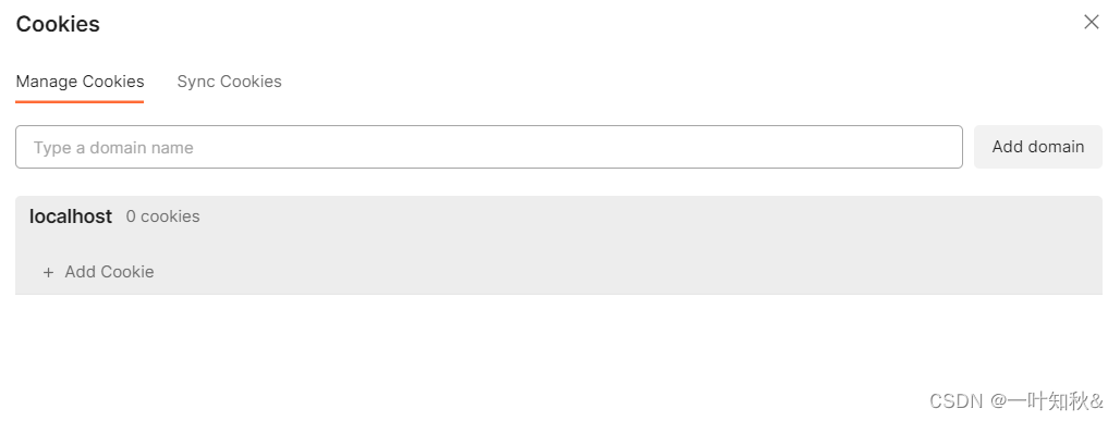 Postman使用之添加cookie信息_postman设置cookie-CSDN博客