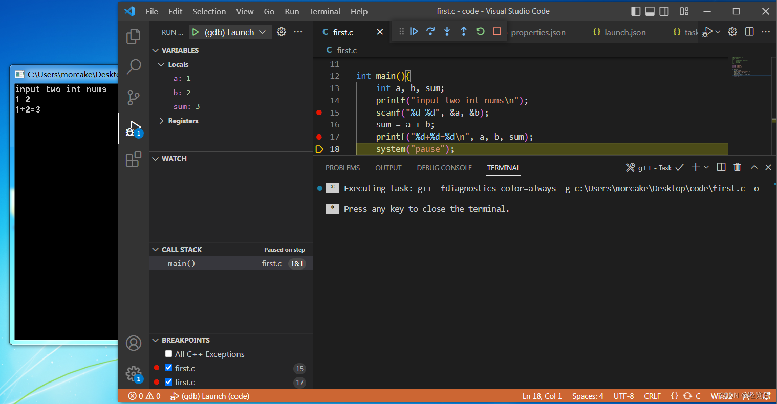 Visual Studio Code: launch.json_launch.json inputs options-CSDN博客