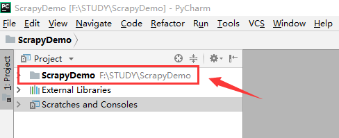【Python爬虫：Scrapy】 之 PyCharm 搭建Scrapy环境+创建Scrapy项目 实例_pycharm scrapy-CSDN博客