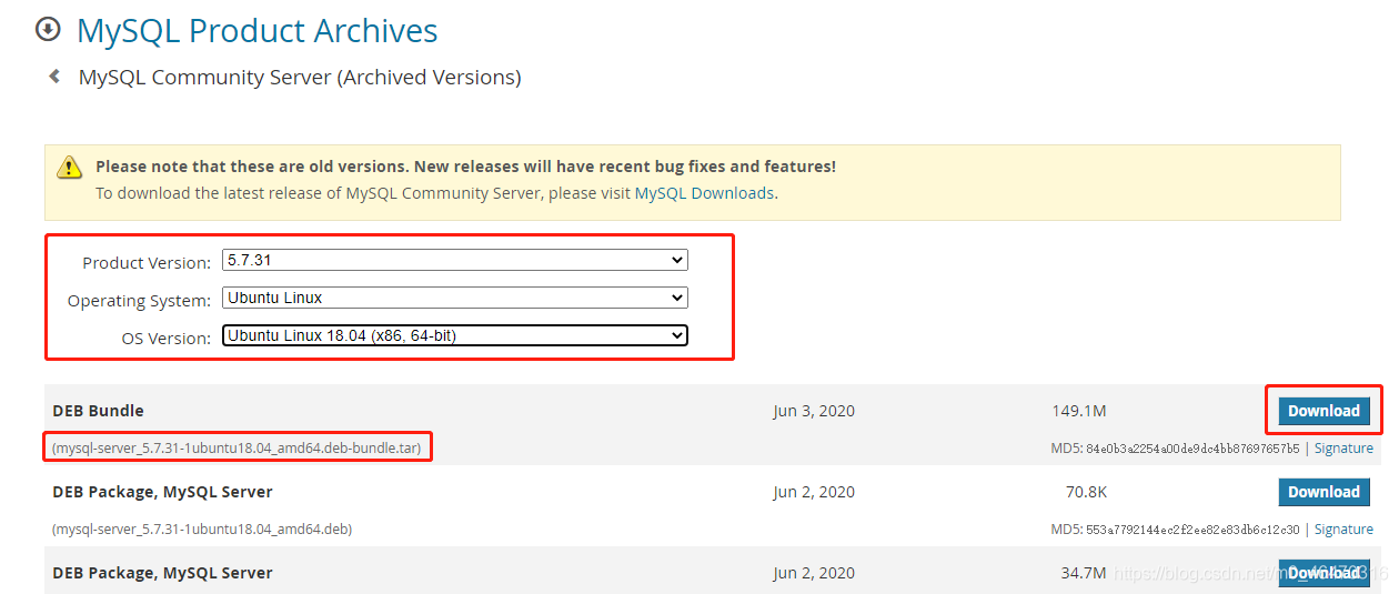 Ubuntu 20.04上安装和配置MySql5.7_ubuntu mysql配置最大连接数-CSDN博客