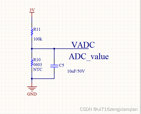 提高热敏电阻NTC测温精度并消除VCC供电电压影响_提高ntc精度方法-CSDN博客
