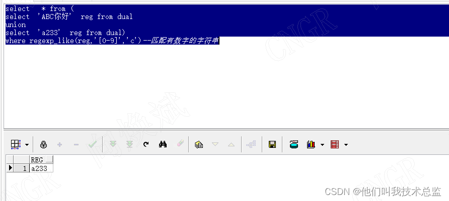 Oracle 正则表达式多项匹配时,相似项有优先级regex匹配多个字符串 Csdn博客