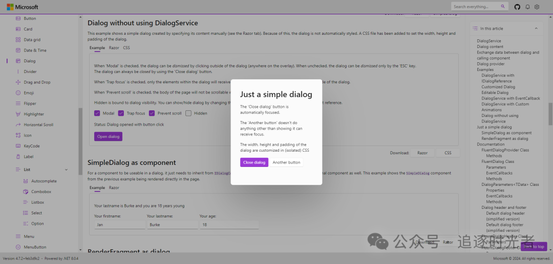 微软官方开源免费的Blazor UI组件库 - Fluent UI Blazor-CSDN博客