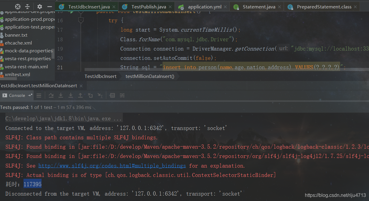 jdbc批量插入几百万数据_jdbc批处理addbatch大小多少合适-CSDN博客