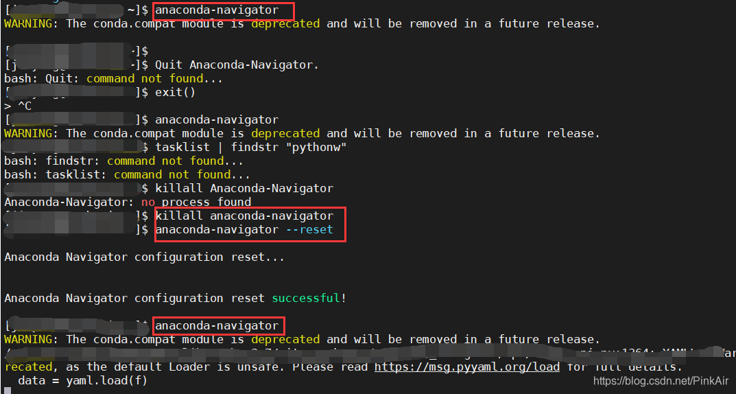 There is an instance of anaconda navigator already running error_anacnda navigator is running-CSDN博客