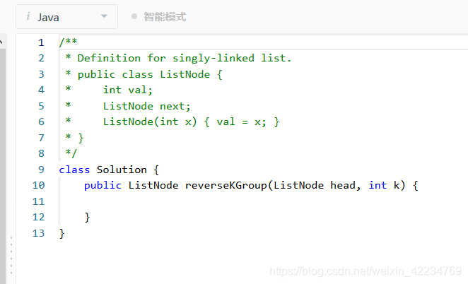 Leetcode 25k个一组翻转链表 Javaleetcode K 反转 Java Csdn博客