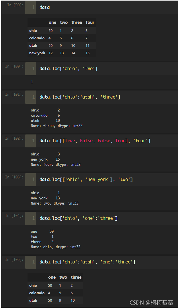 利用python进行数据分析——pandas数据结构DataFrame_python中利用ndarray构造一个4×3的dataframe和一个3x2的dataframe,-CSDN博客