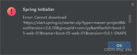创建SpringBoot项目时修改Server URL（下载路径）_spring initializr server url-CSDN博客