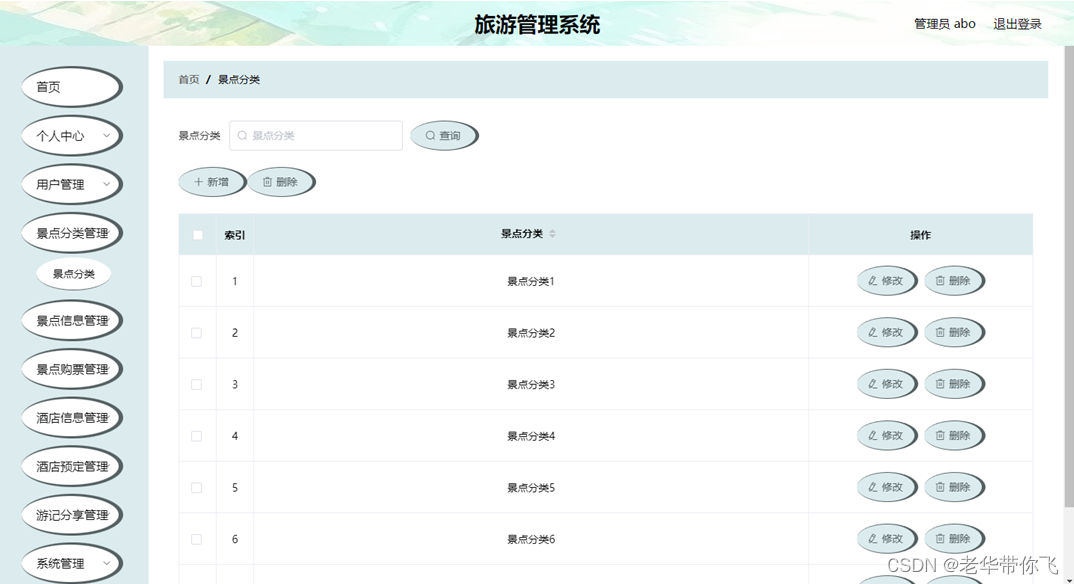 旅游管理系统基于springbootvue的旅游管理系统设计与实现源码数据库文档旅游申请管理系统之构件设计 Csdn博客