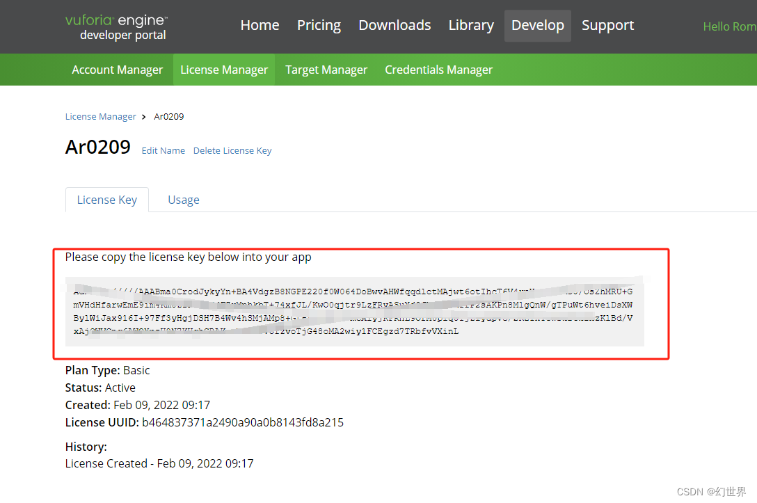 【第三方SDK接入汇总】Unity接入VuforiaAR(图片识别)_vuforia怎么导入unity-CSDN博客