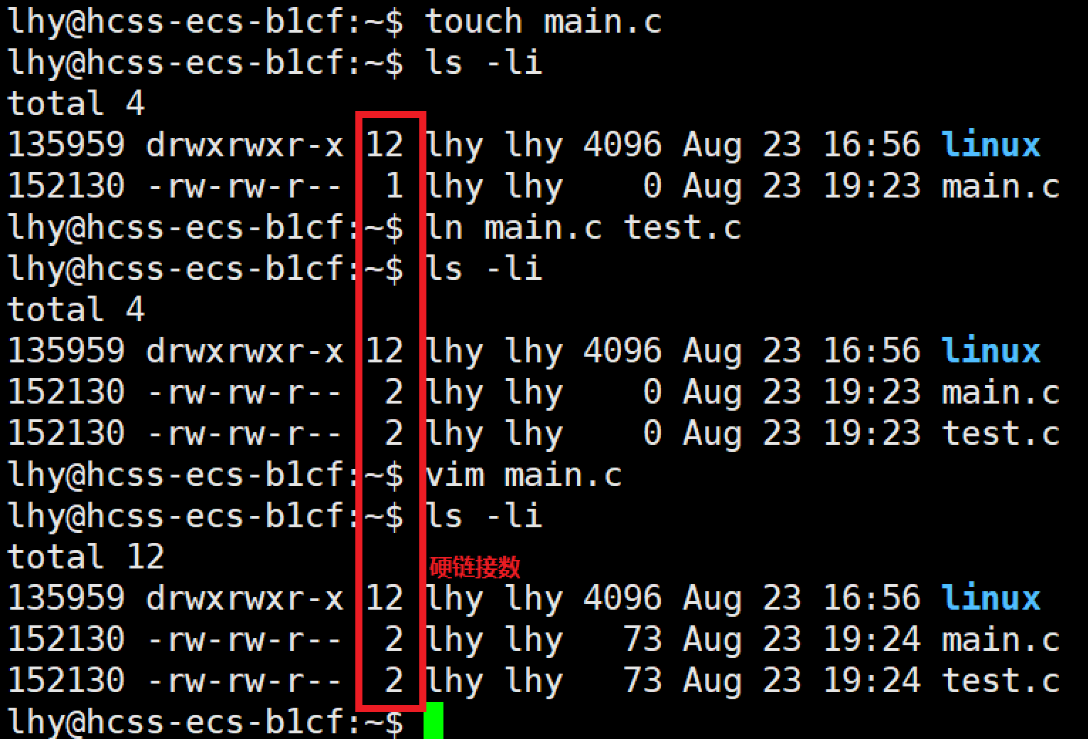 Linux | 文件系统进阶：Inode与软硬链接艺术剖析_linux 硬链接 inode-CSDN博客