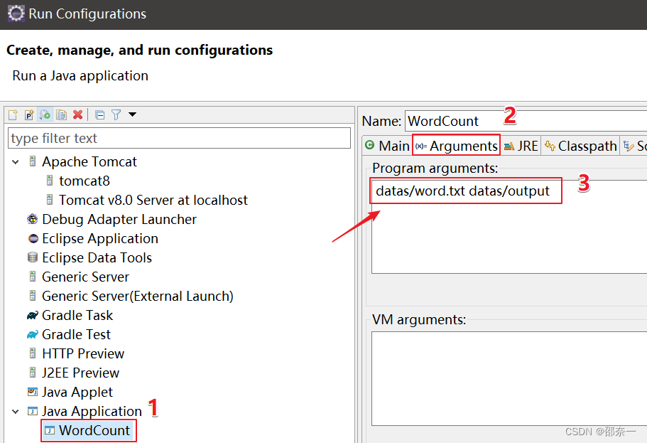 使用Eclipse完成WordCount案例（Windows本地运行）_eclipse wordcount-CSDN博客