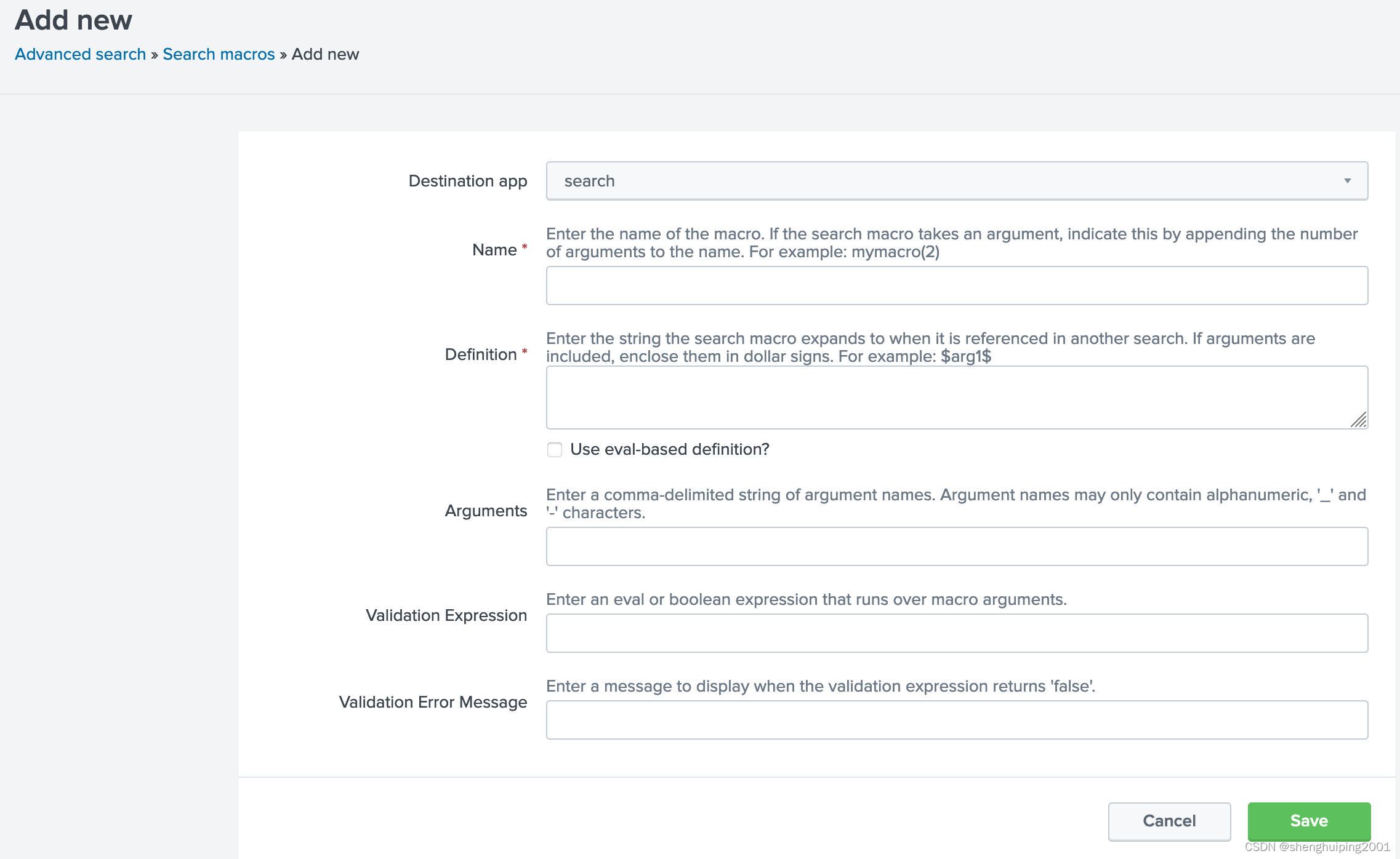 Splunk macros 从理论到实践_splunk-CSDN专栏