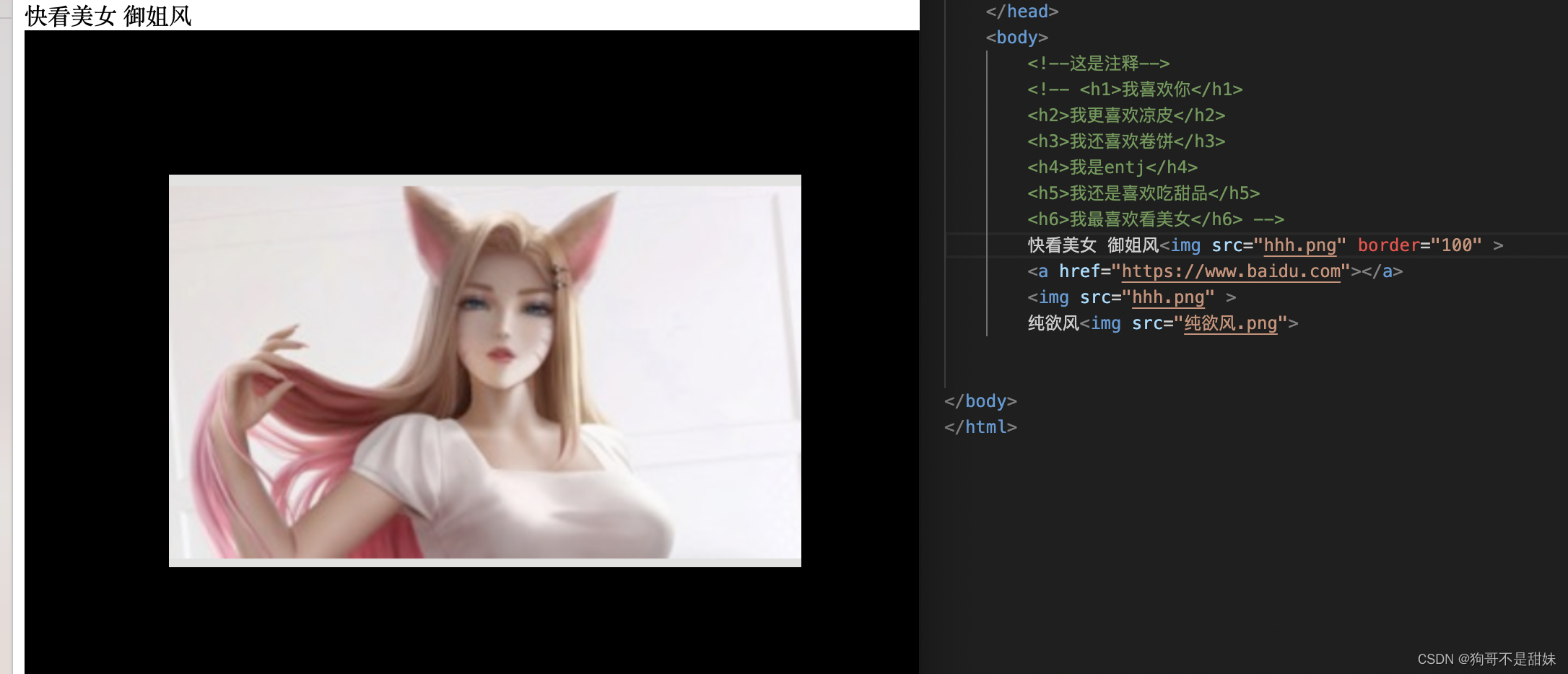 前端第二课，HTML,alt,title,width/heigh，border,＜a＞超链接,target,tr,td,th_width alt-CSDN博客