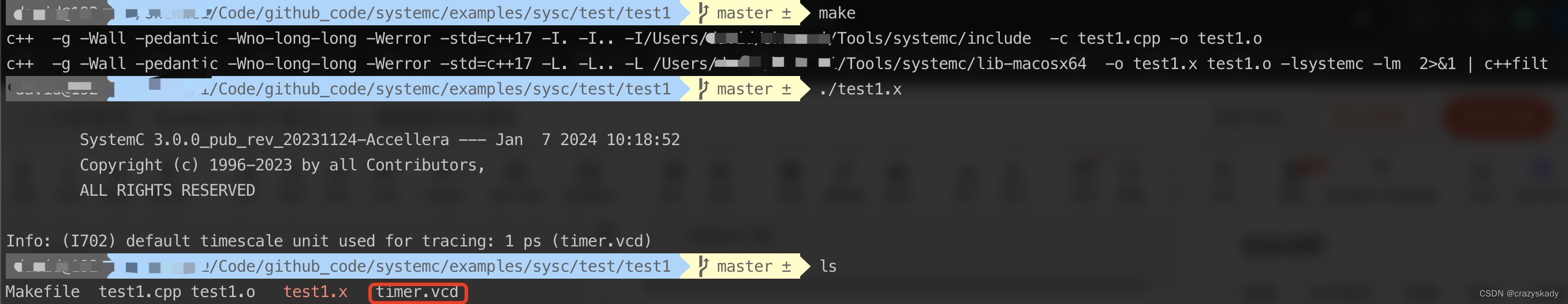 SystemC学习笔记(三) - 查看模块的波形_gtkwave怎么看波形-CSDN博客