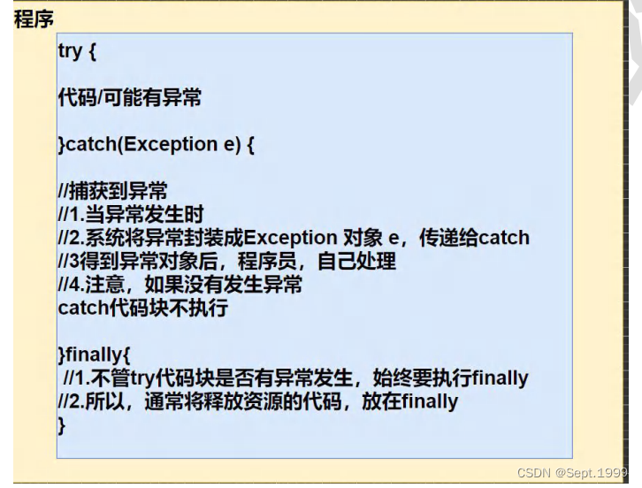java学习之异常二_try catch练习-CSDN博客