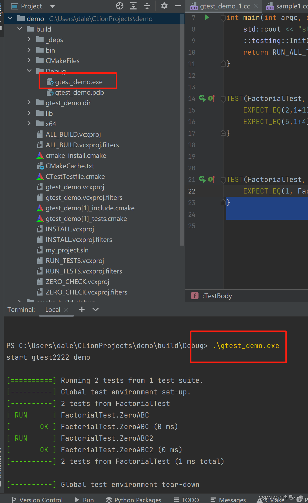 windows下使用gtest_gtest windows-CSDN博客