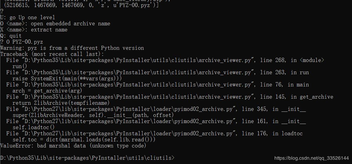 python pyc文件使用,使用pyinstaller逆向.pyc文件-CSDN博客
