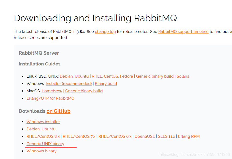 CentOS7安装rabbitmq笔记_rabbitmq-server-generic-unix-3.8.11.tar.xz-CSDN博客