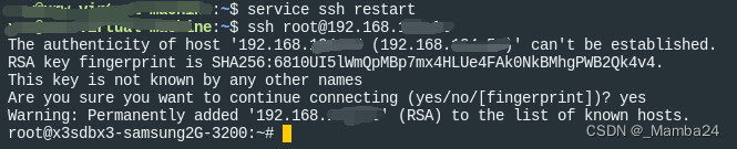 Unable to negotiate with 192.168 port 22: no matching host key type found. Their offer: ssh-rsa ...