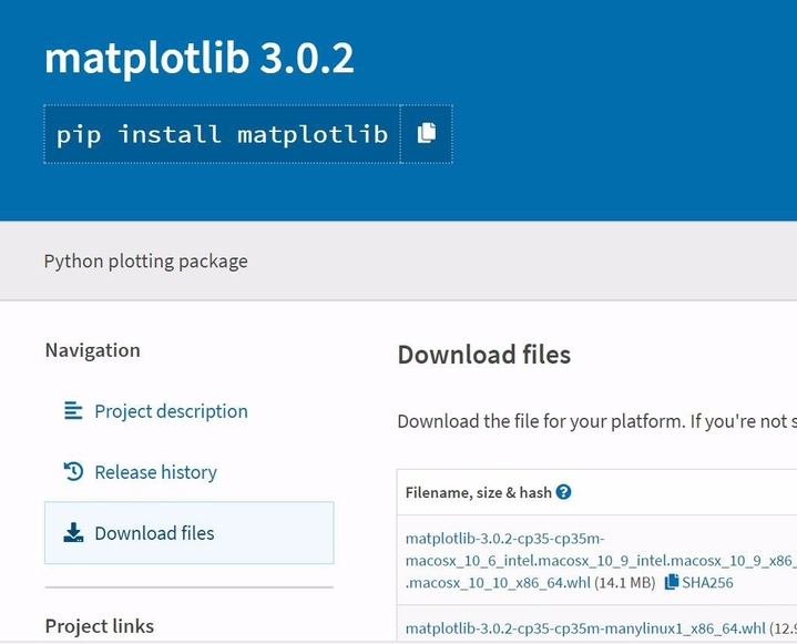 python怎么安装matplotlib_python安装matplotlib-CSDN博客
