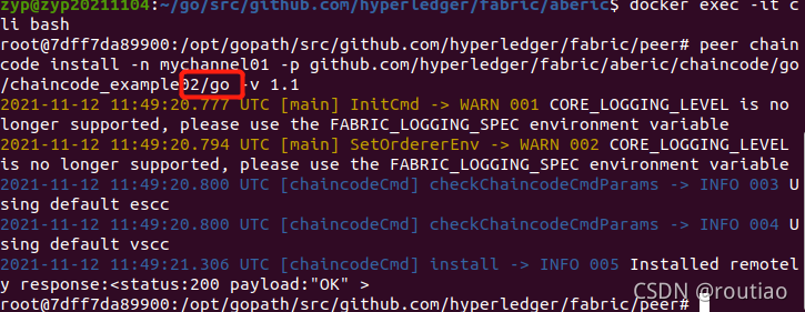 fabric1.4.0单机更新链码时遇到的错误_error: error getting chaincode code mycc: error ge-CSDN博客